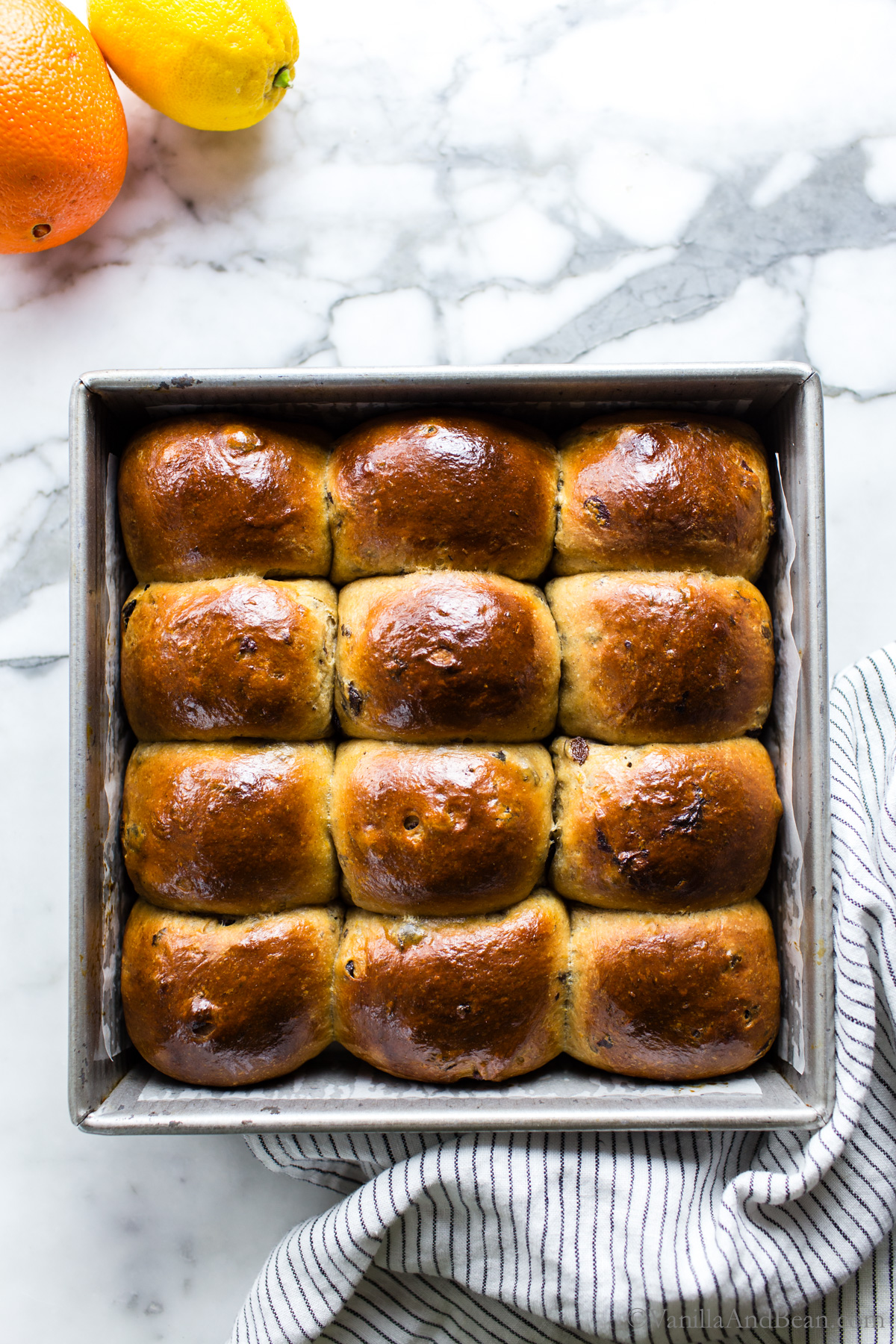 Soft and Fluffy Hot Cross Buns | Vanilla And Bean