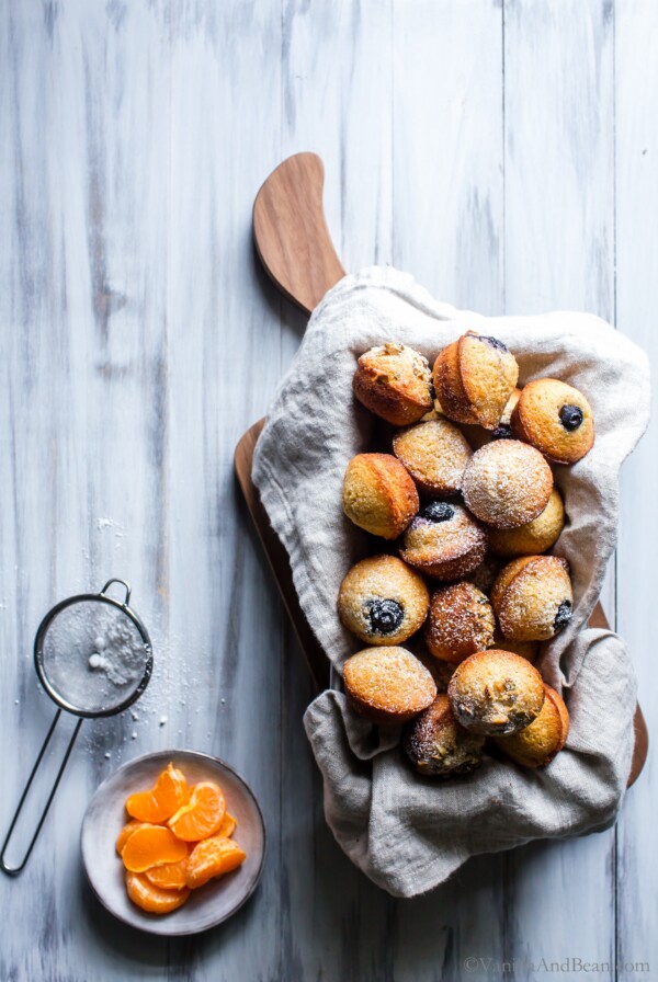 Almond-Orange Mini Tea Cakes with Brown Butter | Vanilla And Bean