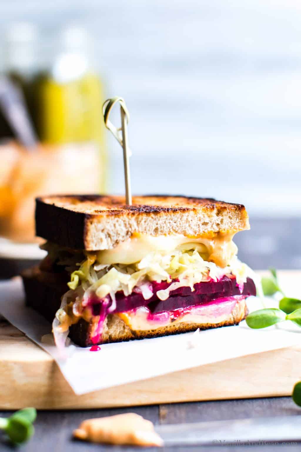 Vegetarian Reuben Sandwich | Vanilla And Bean