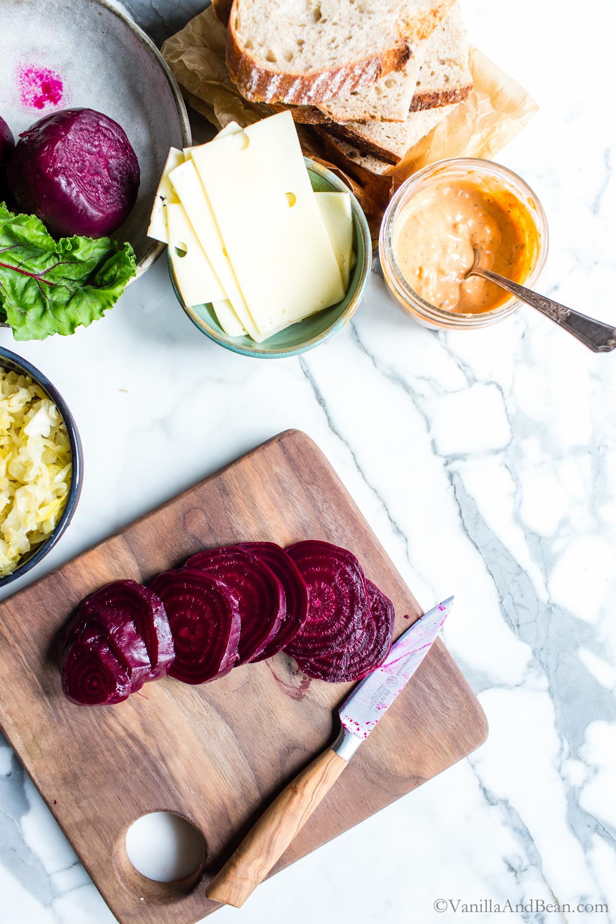 Vegetarian Reuben Sandwich | Vanilla And Bean