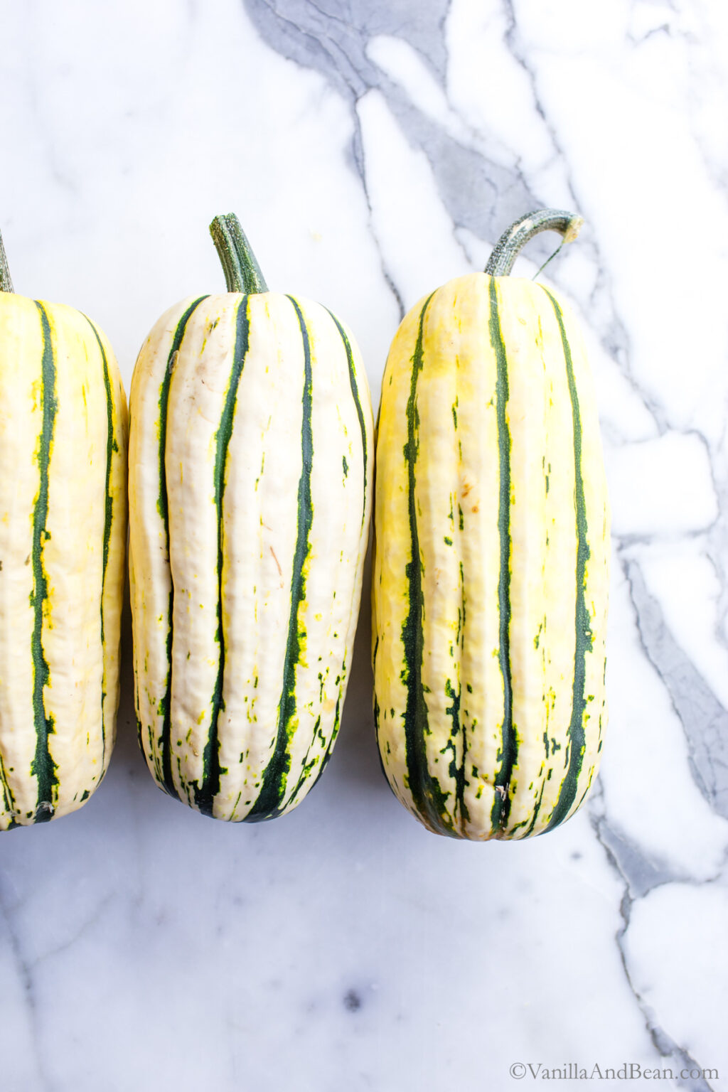 Butter Roasted Delicata Squash with Honey Orange Glaze