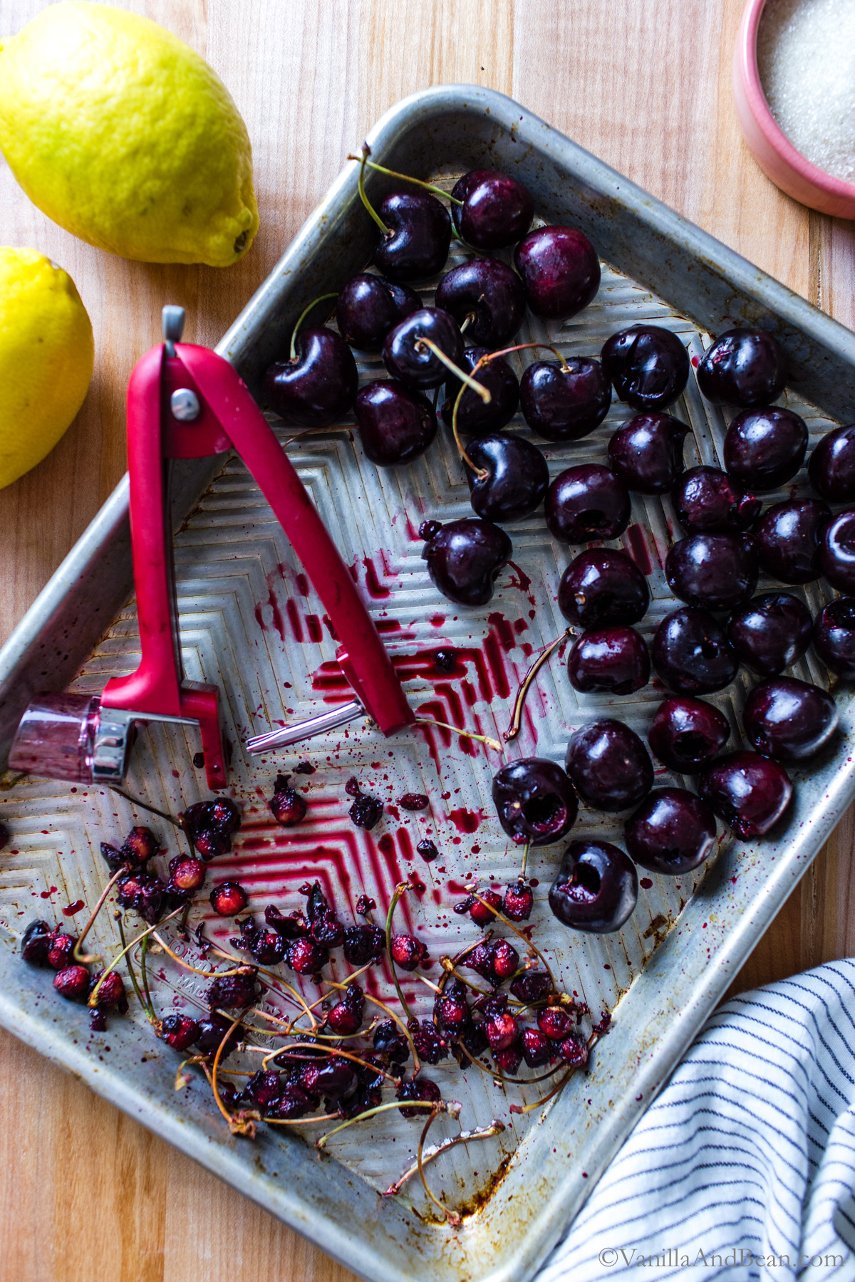 Homemade Sweet Cherry Compote (two ways)