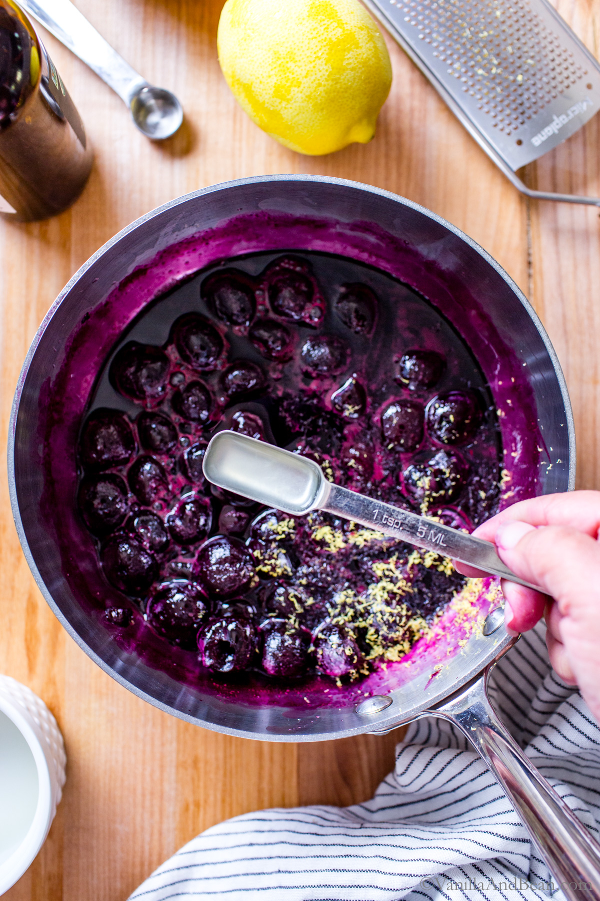 Homemade Sweet Cherry Compote (two ways)