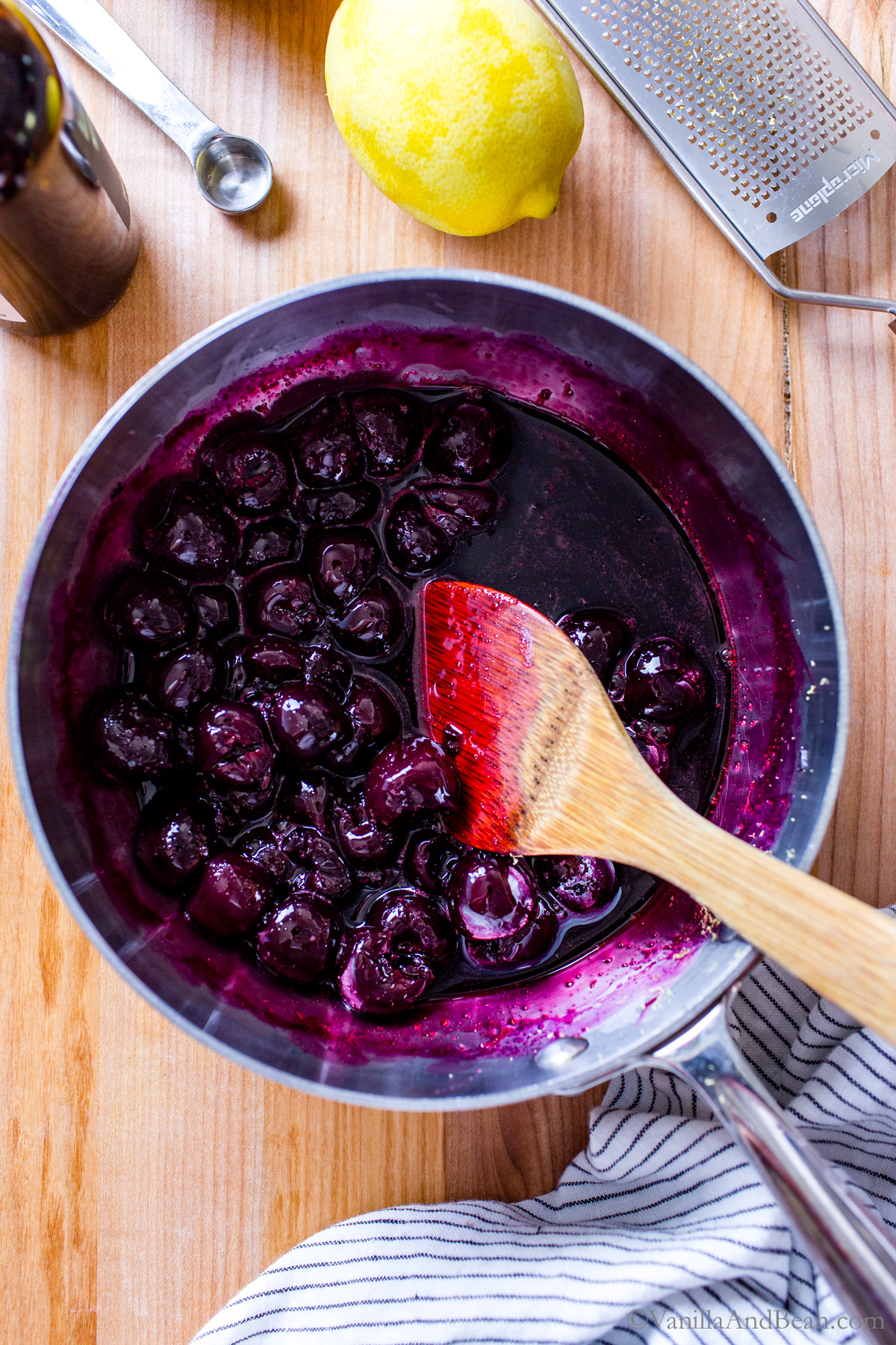 Homemade Sweet Cherry Compote (two ways)