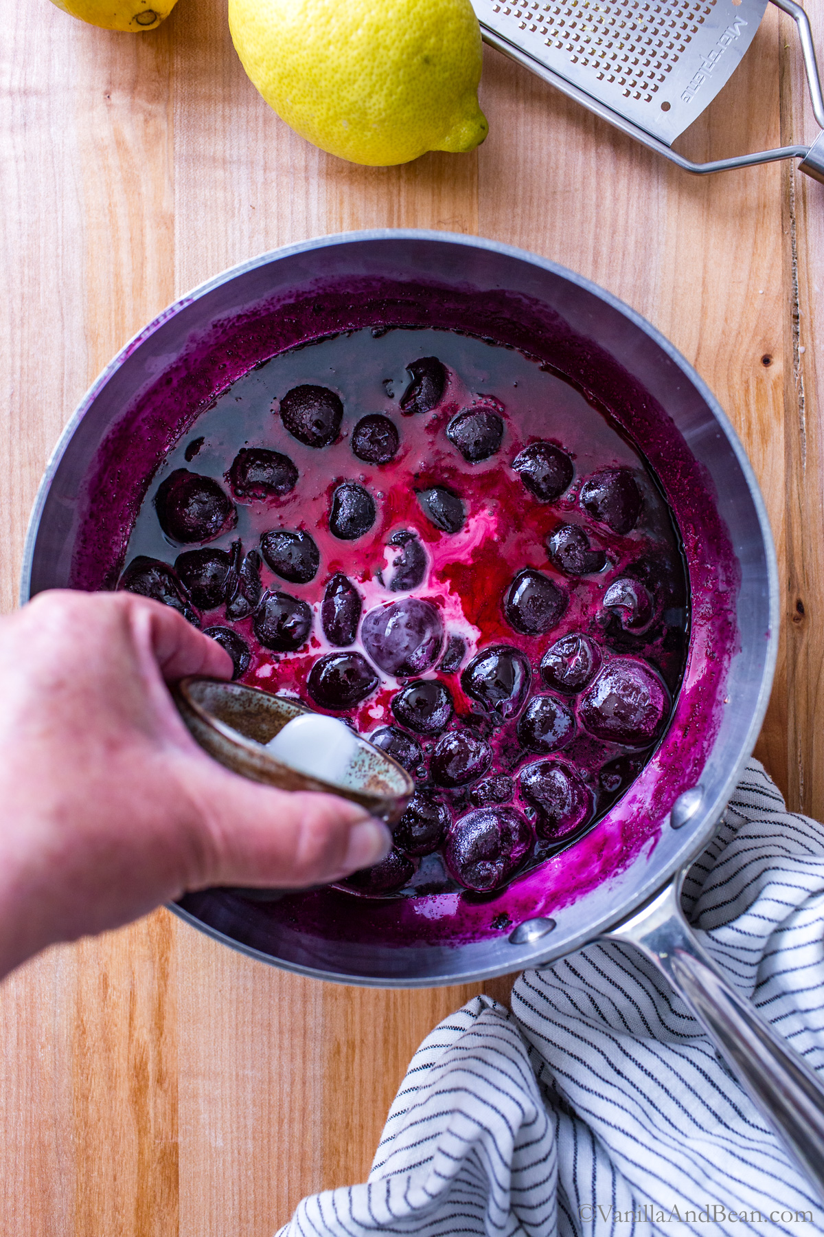 Homemade Sweet Cherry Compote (two ways)